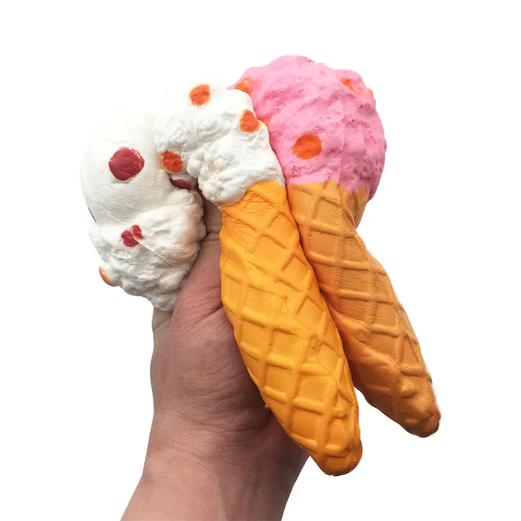 New Hot Sale Squishies Jumbo Ice Cream Kawaii Soft Squishy Slow Rising ...