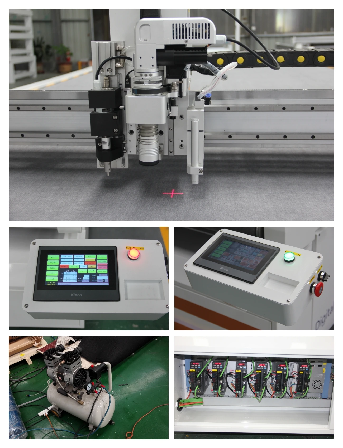 DWIN 1625 Automatic CNC Oscillating Knife Cutting Machine