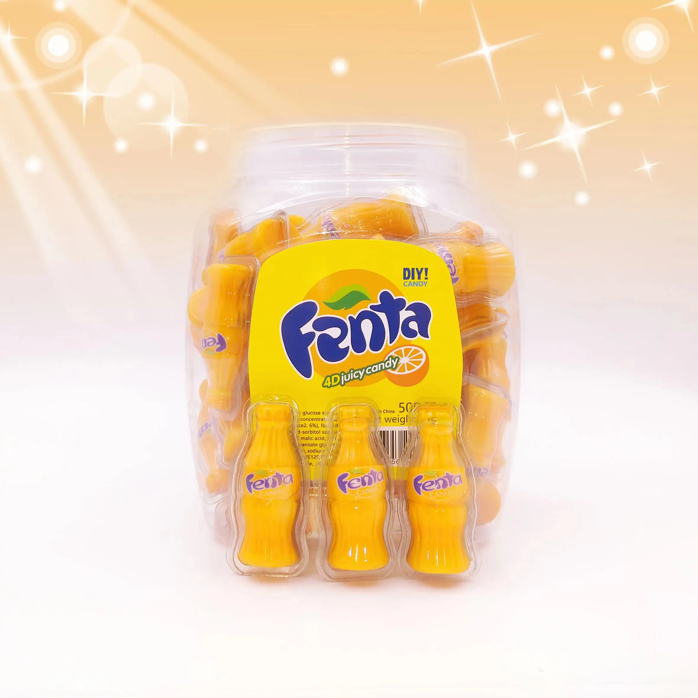 3d Cola Bottle Gummy Jelly Burst Exploding Candy 11g*30pieces*20jars ...