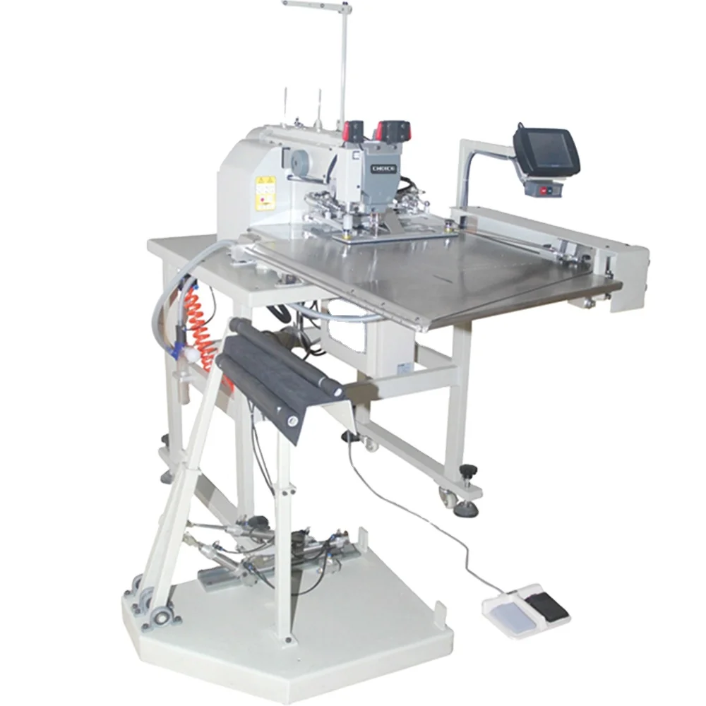 GC1010MJ-ASN Single Needle Full Automatic Jeans Placket Setting Sewing ...