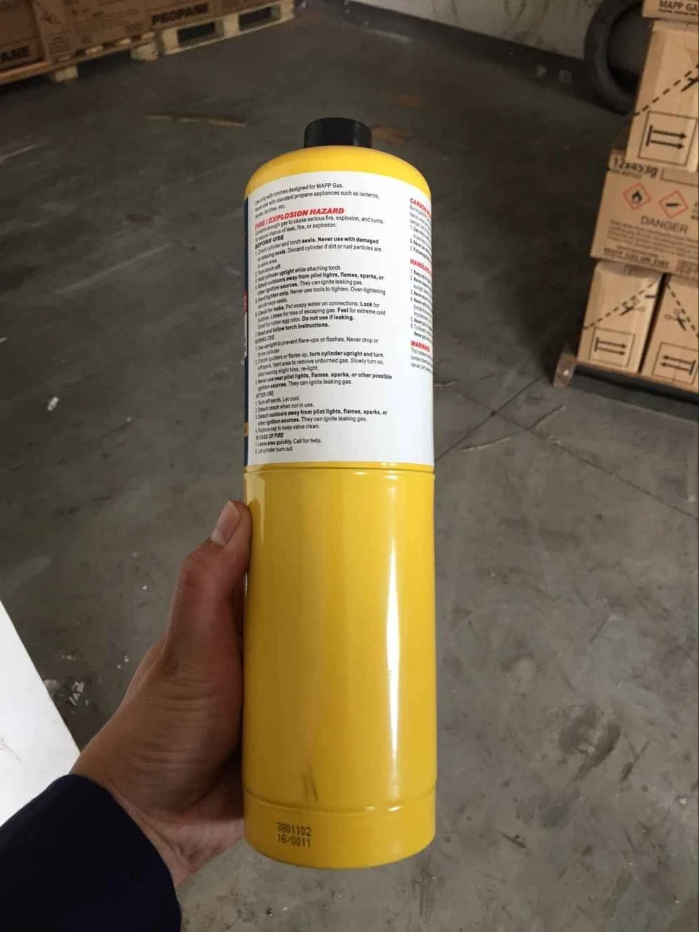 3600f Mapp Gas Map Pro And Propane With 16oz And 14oz Gas Cylinder For ...