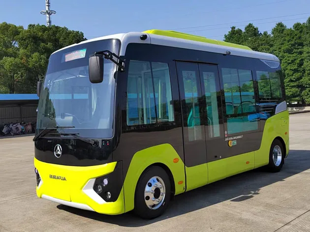 Pure Electric Power Rhd 1 Passenger Door City E-bus With 18 Seats A/c ...