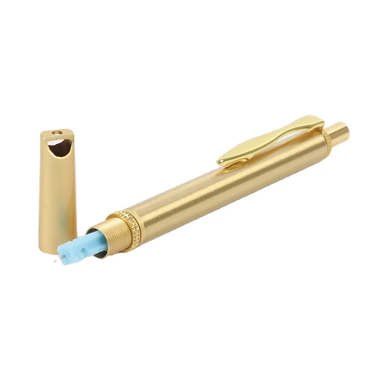 Blood Lancet Pen Acupuncture Pin Lancing Device Single Needles Copper ...