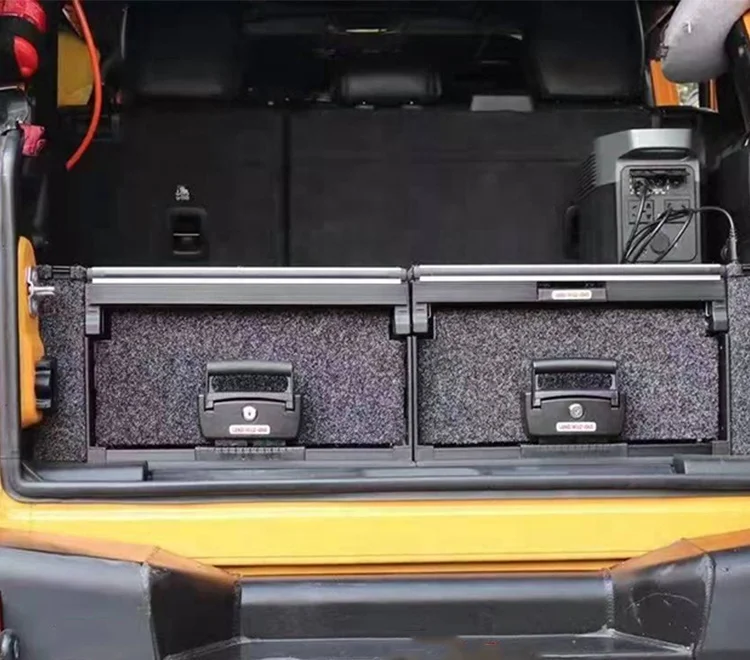 Car Drawer Rear Cargo Storage Box SUV Pickup Truck OEM 4x4 Off-Road ...