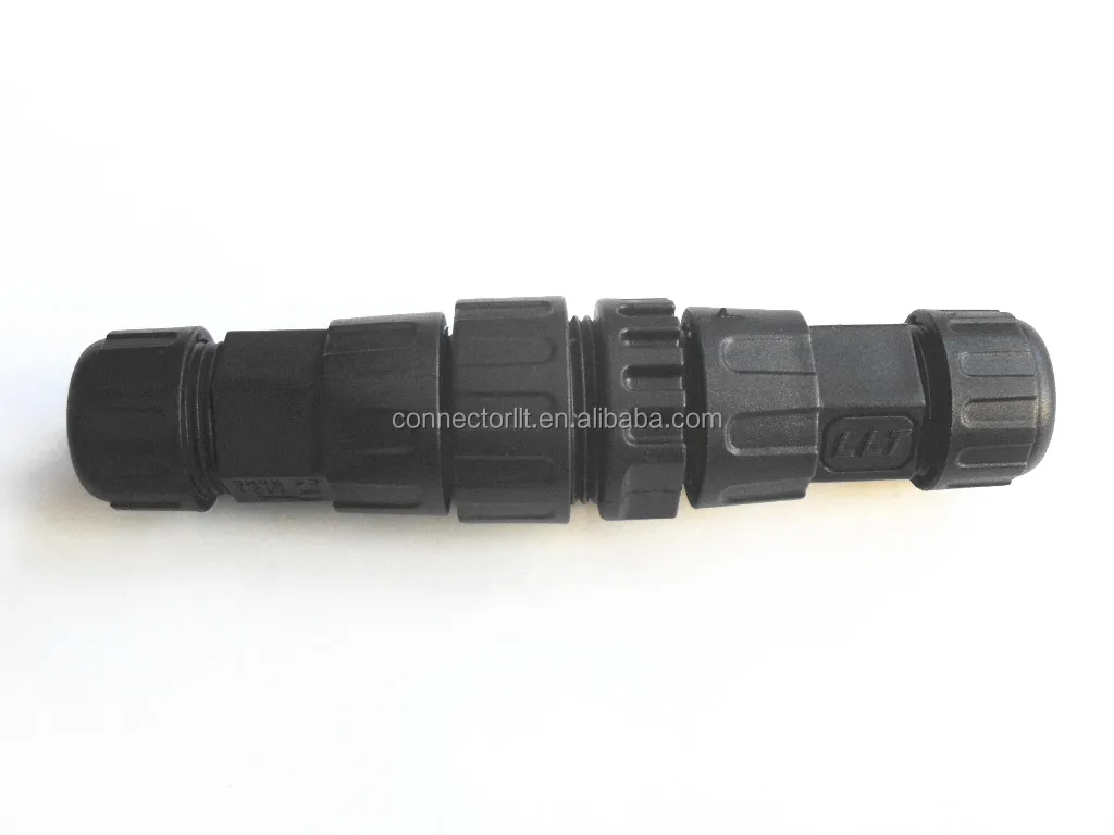 LLT M25 Ip68 Coupling Waterproof Bulkhead Amp Connector 4 Pin