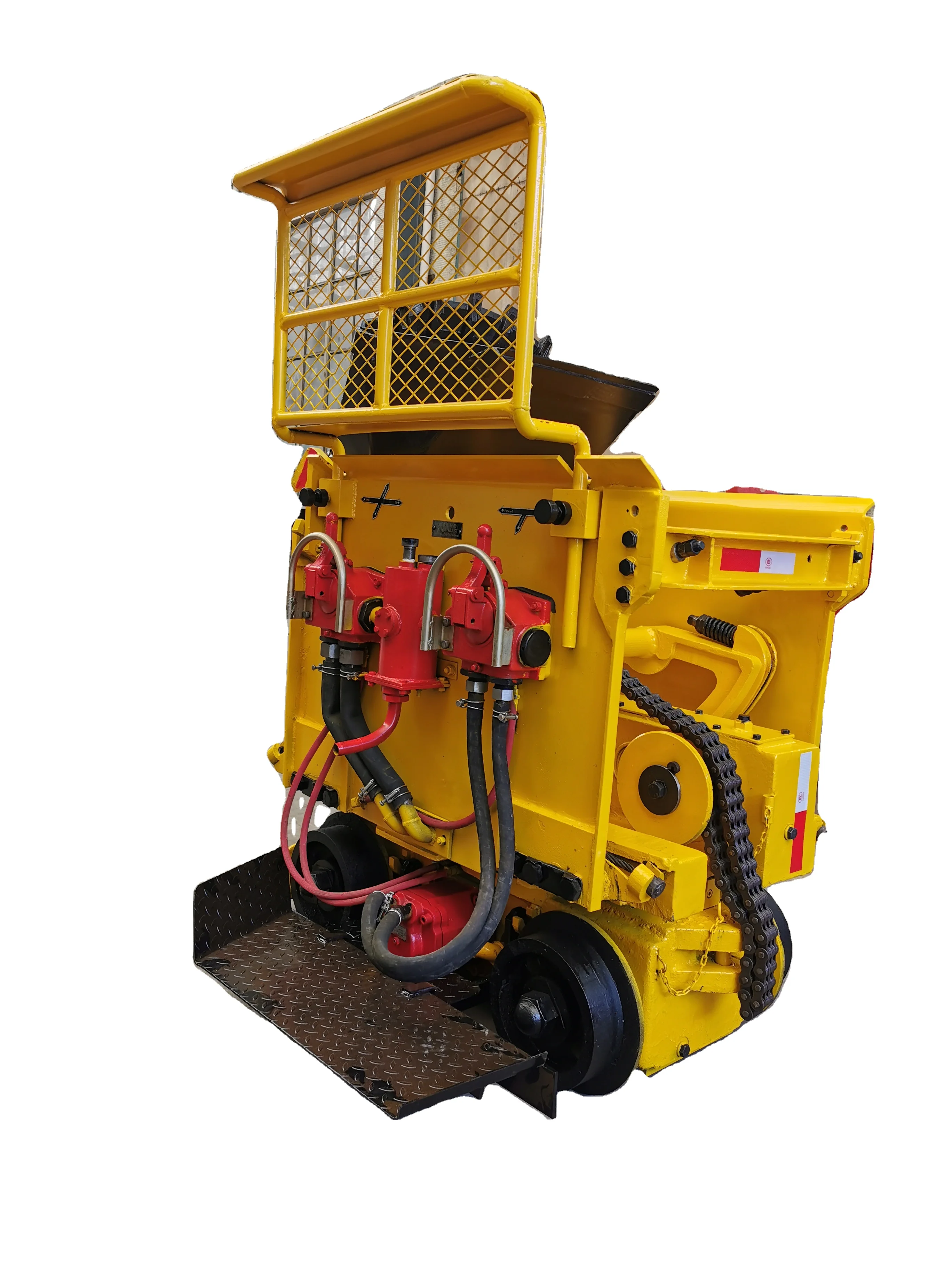 ZQ-17 Gold Mine Mucker Air Powered Front Loader Motor Underground Rock ...