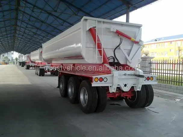 Interlink 3 Axles Farm Power Unit Tow Side Dump Tipper