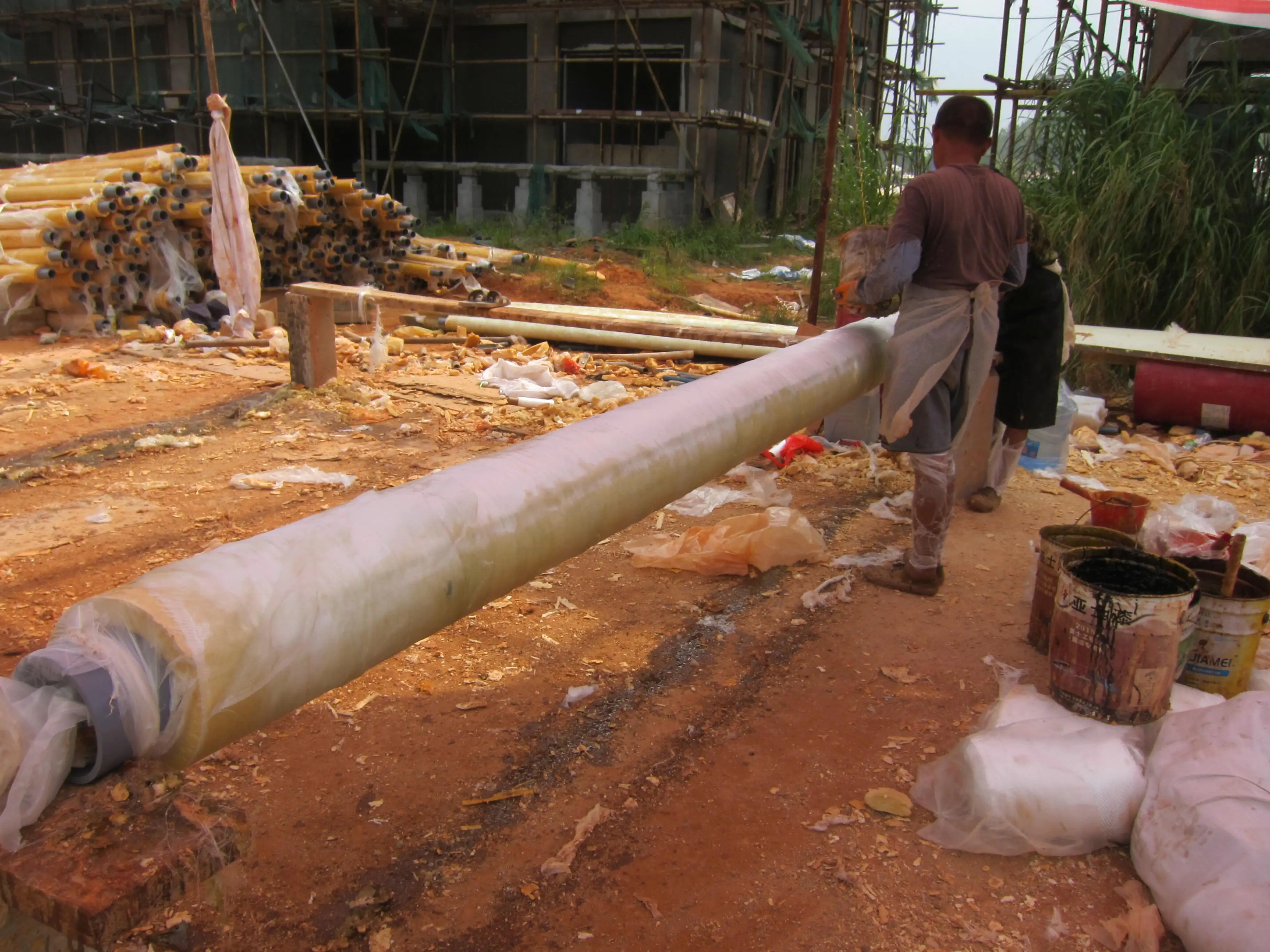 Custom-made Cpvc Hot Water Pipes With Insulation In School Hospitals ...