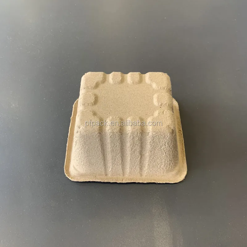 Mushroom Punnet Pulp Molded Tray - Sustainable Packaging