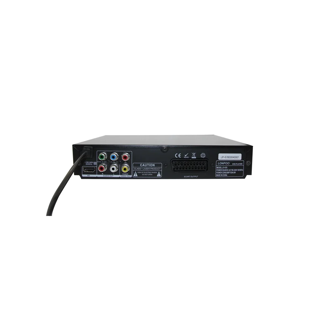 Small Size Metal Body Dvd Player With Optical Scart Output - Buy Dvd ...