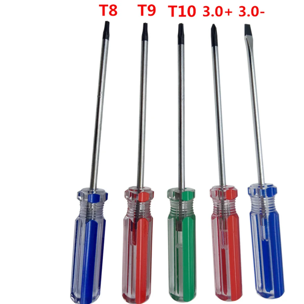 T8 T9 T10 T15 T20 T25 T27 T30 Double Color Handle Torx Screwdriver