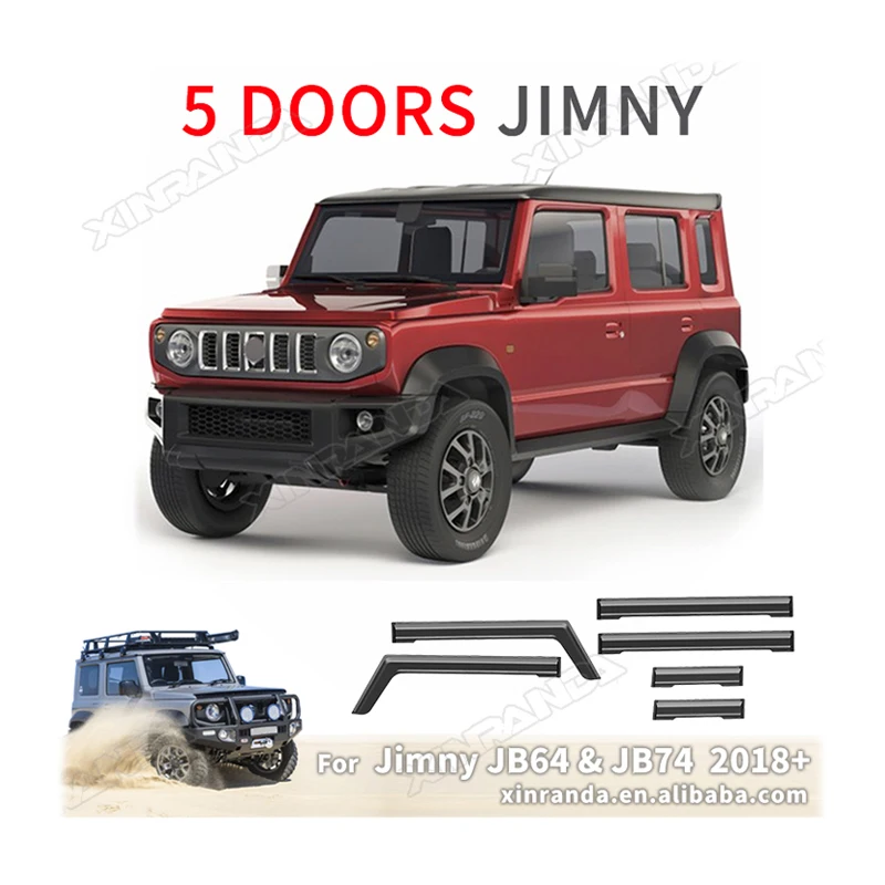 JIMNY ACCESSORIES - Window Visors for Suzuki Jimny 5 Doors