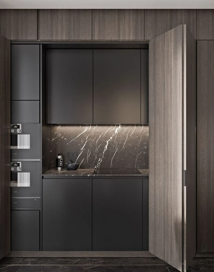 New Products Modern Style Pure Wood Grain Carcase Color Acrylic Ghana ...