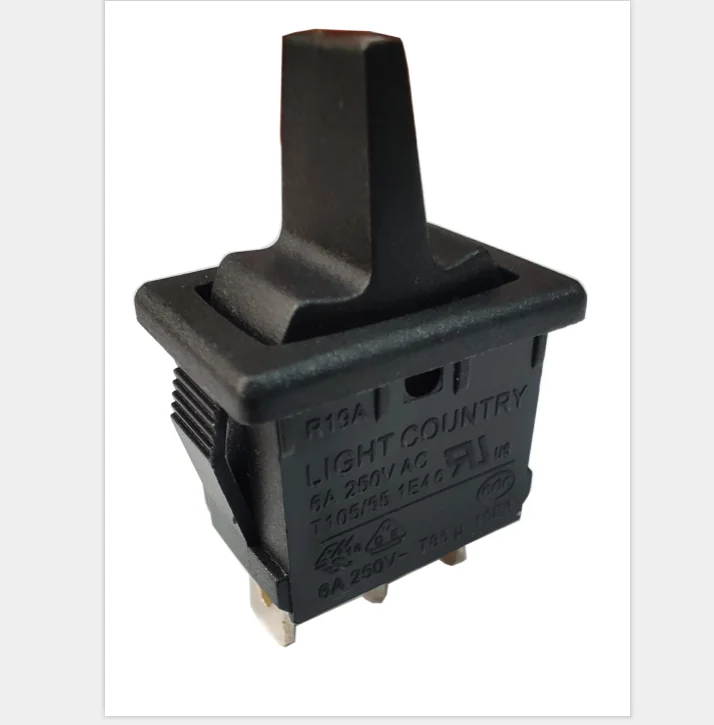 Light Country R19a Series Ra12kket0fp Paddle Switches 6a 250vac Hight ...