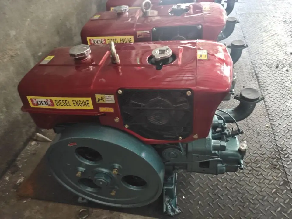 2022 Hot Product 22hp Water Cooling Single Cylinder 4 Stroke Diesel ...