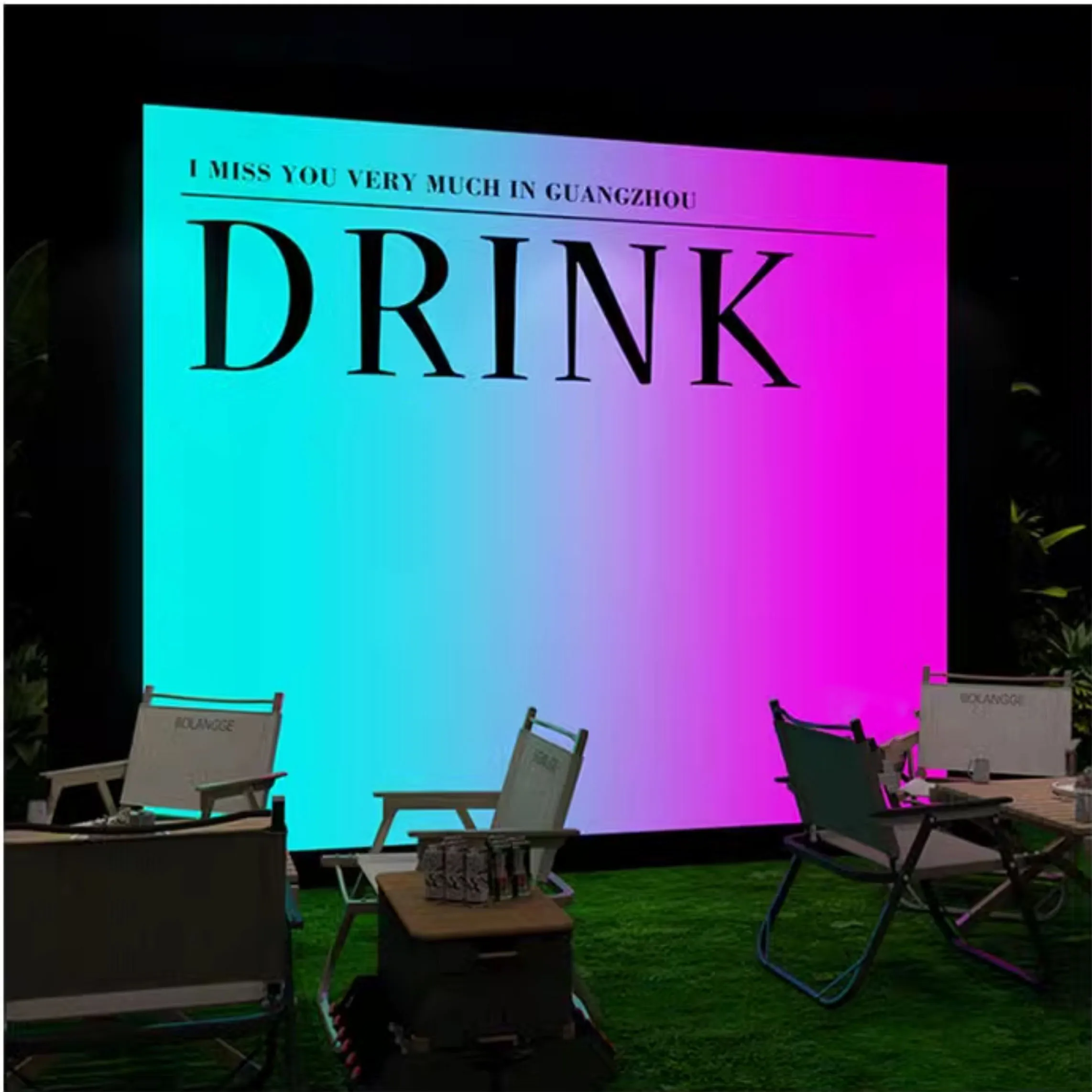 Full Color Light Box Dynamic Gradient Color Illusion Led Light Box ...