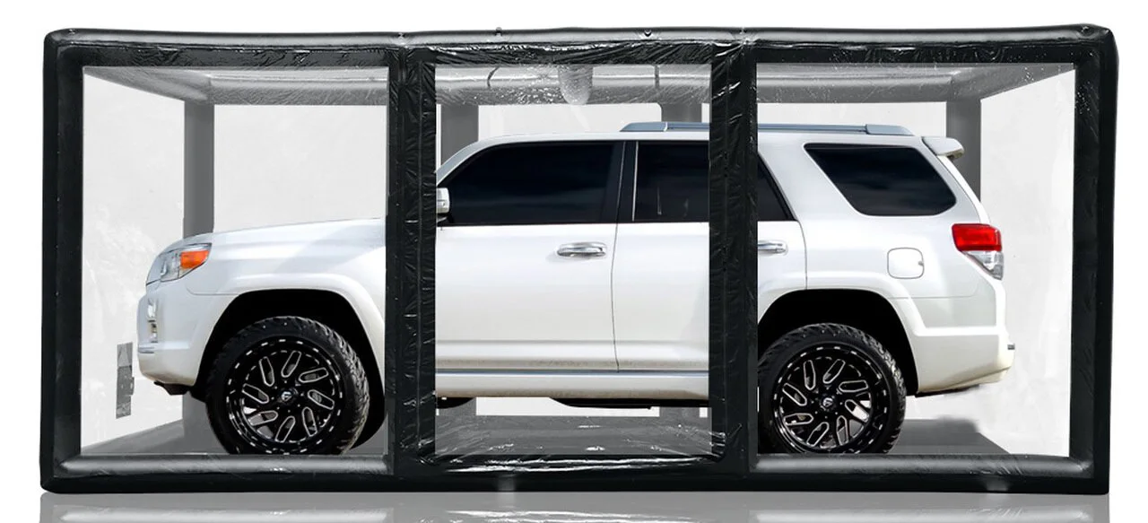 Indoor Dust Proof Carport - Portable Inflatable Shelter