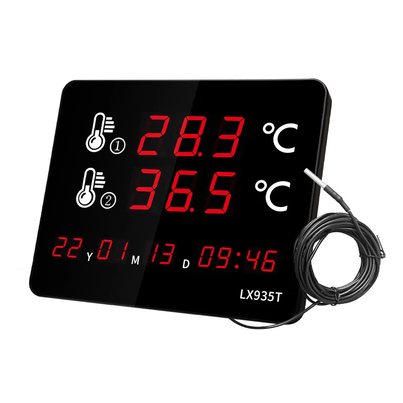 Industrial Grade Dual Temperature Measurement Thermometer Bath Sauna ...