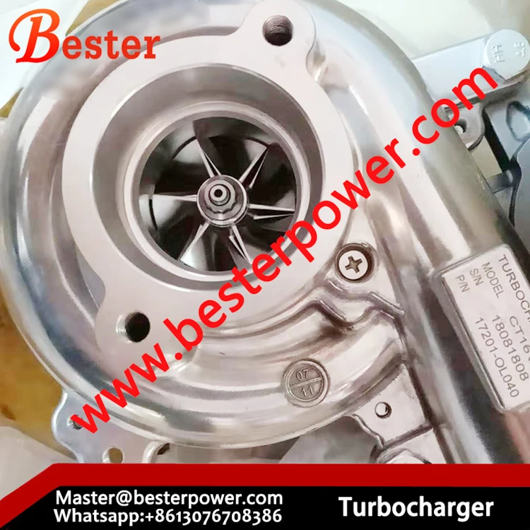 Turbocharger for Toyota Hilux SW4 - High-Quality 17201-30160