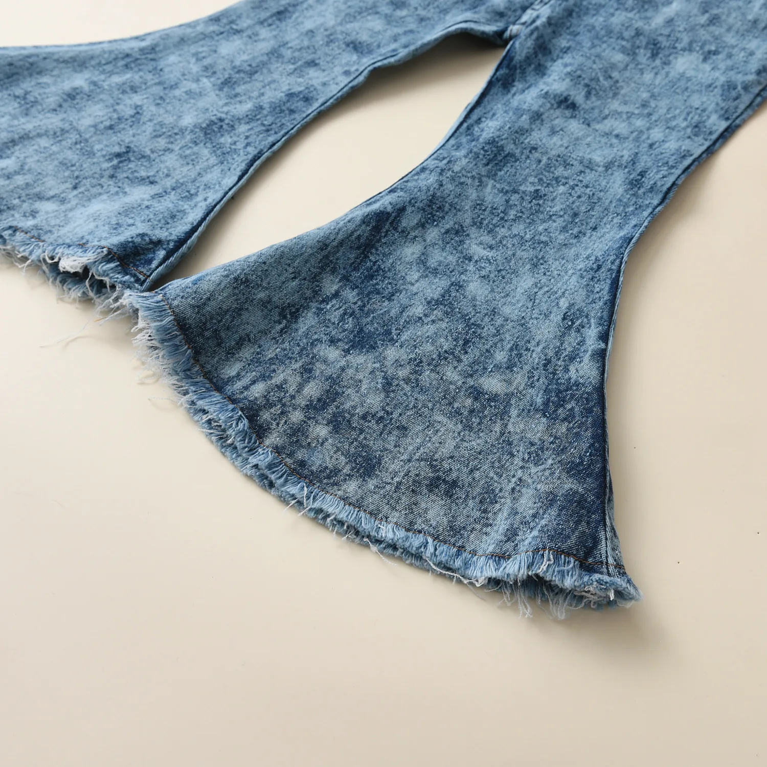 Wholesale Kids Western Cowgirl Outfit - Bell Bottom Jeans