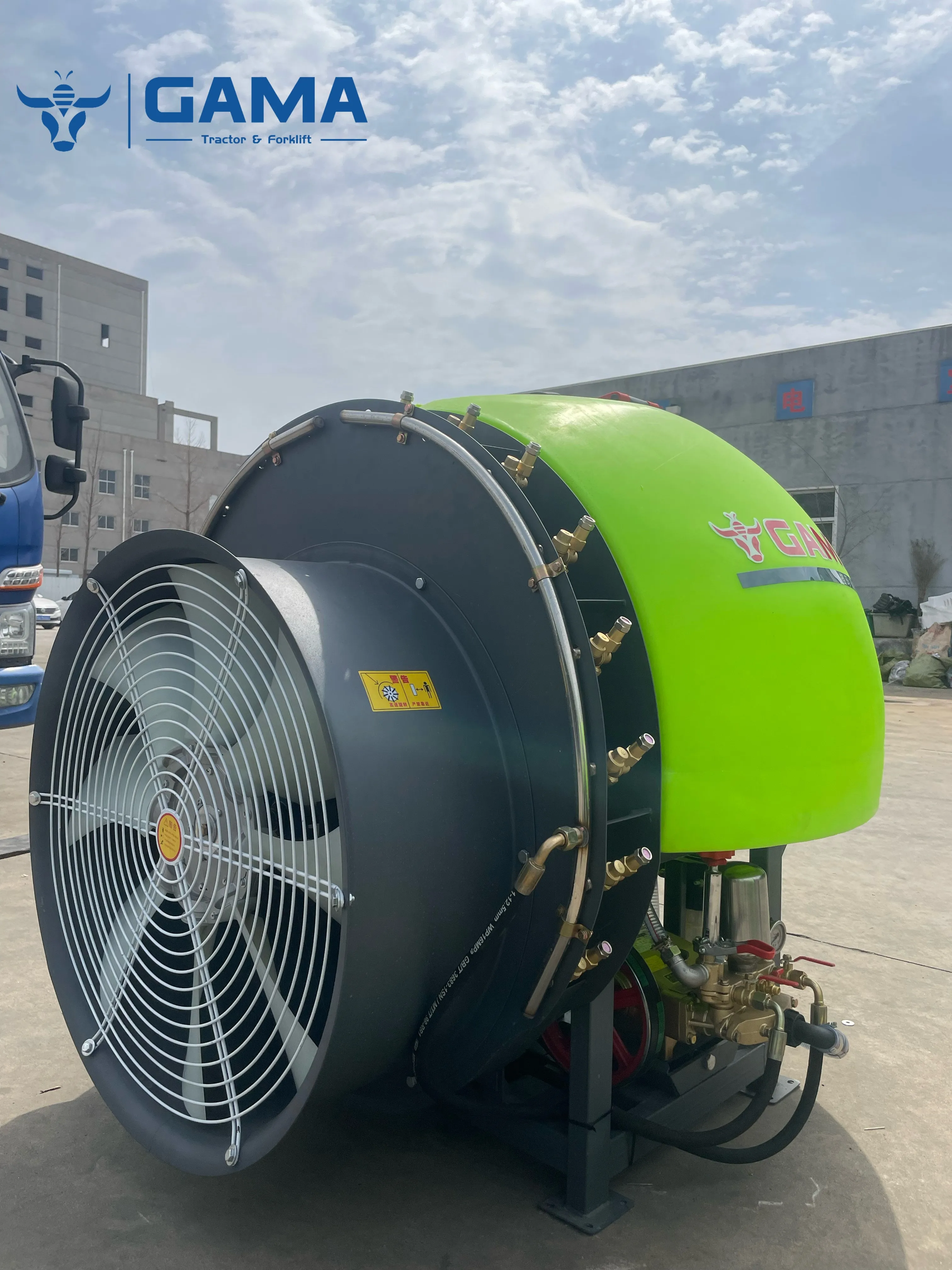 Tractor Mounted Sprayer Water Agriculture Tractor Orchard Mist Blower ...