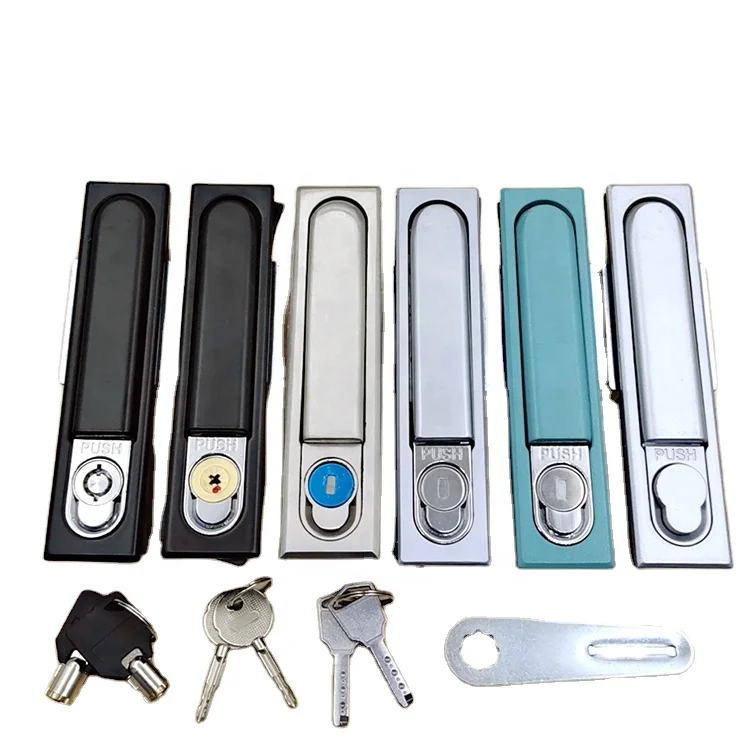 Ms818 Industrial Cabinet Panel Door Lock Zinc Alloy Key Swing Handle ...