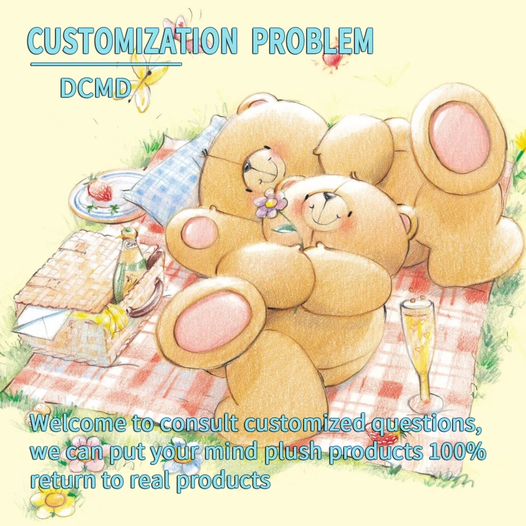 CE CPC OEM ODM Low Moq Custom Logo Plush Dolls Stuffed Animal Custom ...