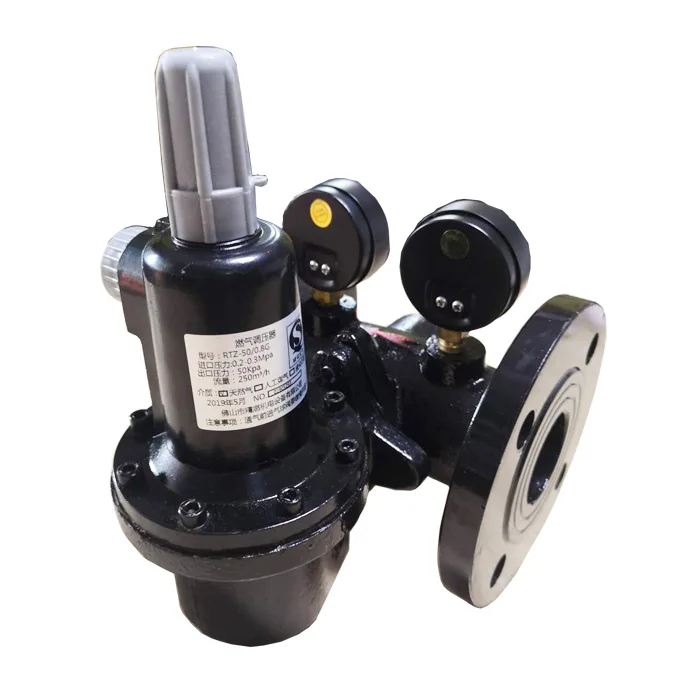 High Quality Natural Gas Regulator Valve Reducing Regulator Operated ...