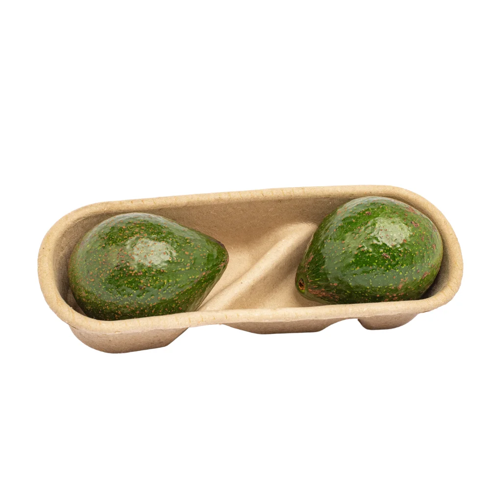 Brown Paper Raw Material Paper Pulp Packaging Box With Biodegradable ...