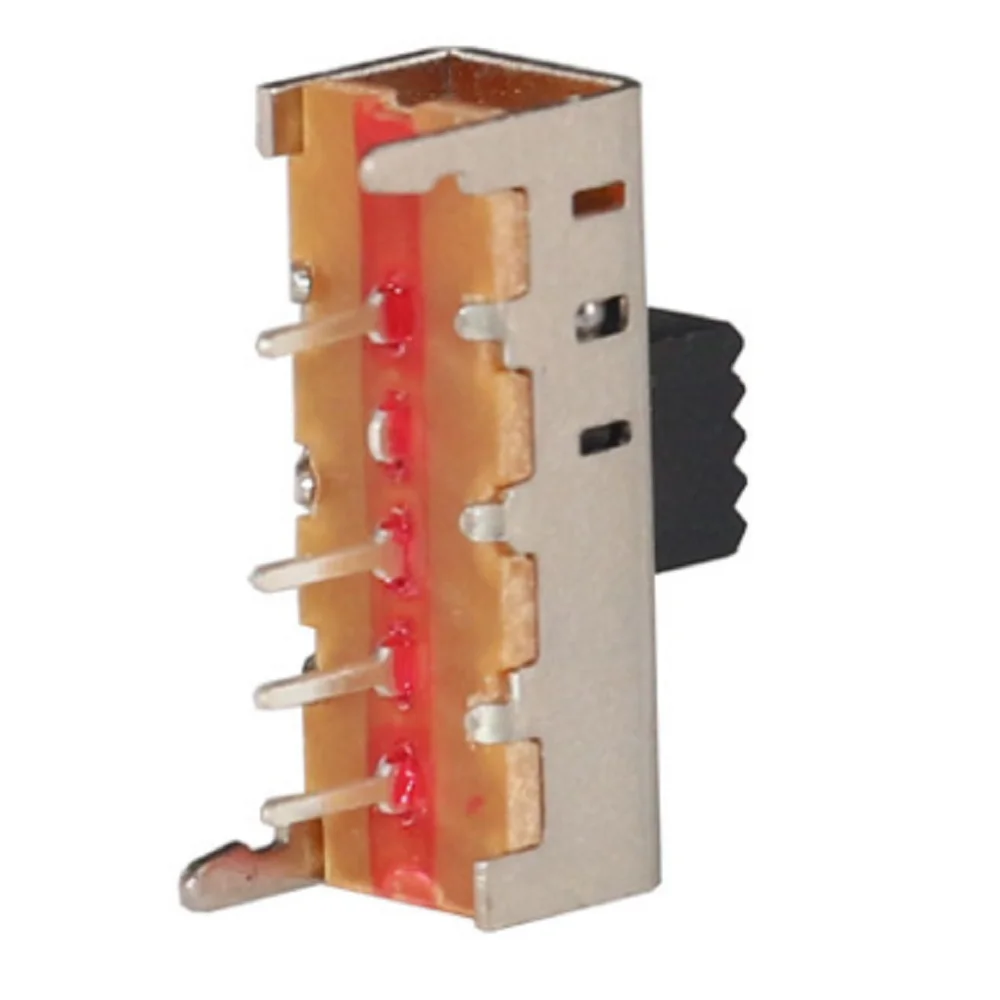 Ss-13f24 1p3t Slide Switch Vertical Dip Type Sp3t 4 Terminals Slide Switch - Buy 1p3t Slide ...