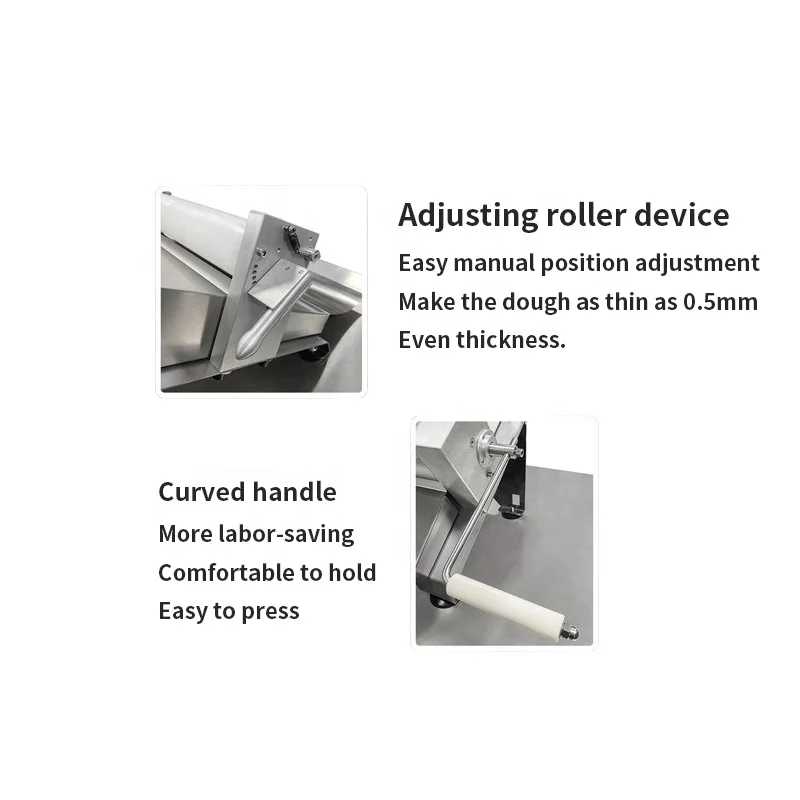 INNNAWEI-DS Commercial Dough Roller Machine - Effortless Pressing