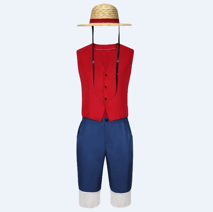 Monkey D. Luffy Cosplay Costume Full Set Including Fashionable One ...