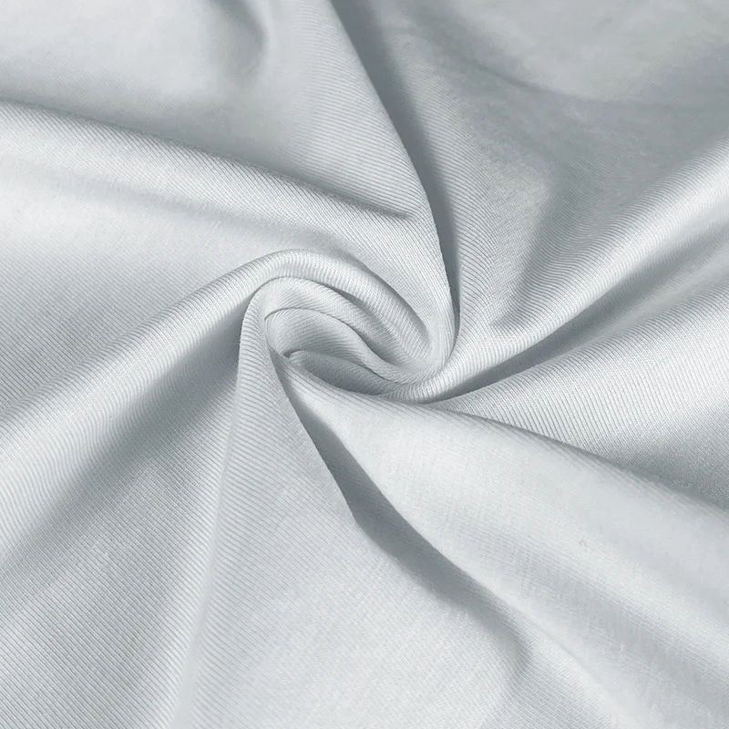 High Quality 160 Gsm 95% Cotton 5% Elastane Single Jersey Plain Knit ...