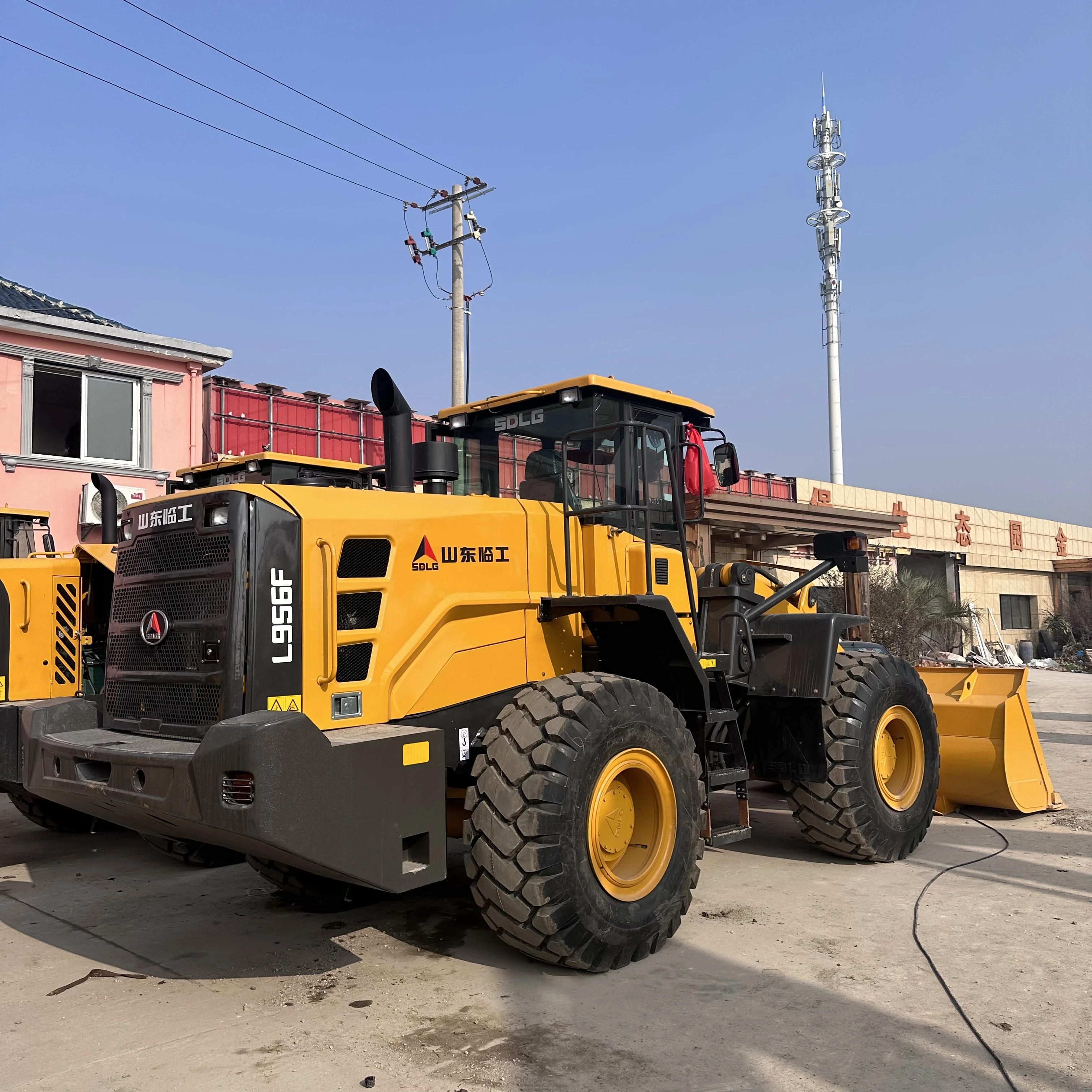 SDLG Loader L956F 956F FOB China Price, Lingong LG956F Wheel Loader ...