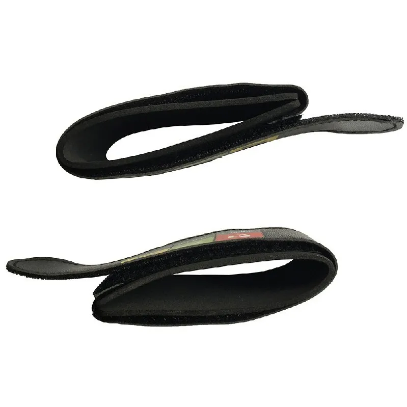 Custom Alpine Cross Country Leather Ski Straps with Hook and Loop ...