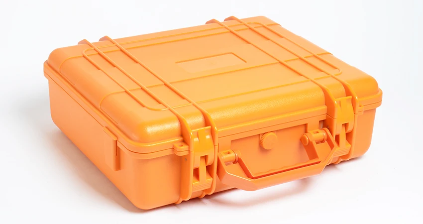 High Impact Abs Ip67 Orange Tool Case Plastic Portable Lockable ...
