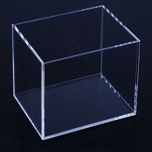 Wholesale Square Clear Acrylic Box with Lid for Display and Retail for ...
