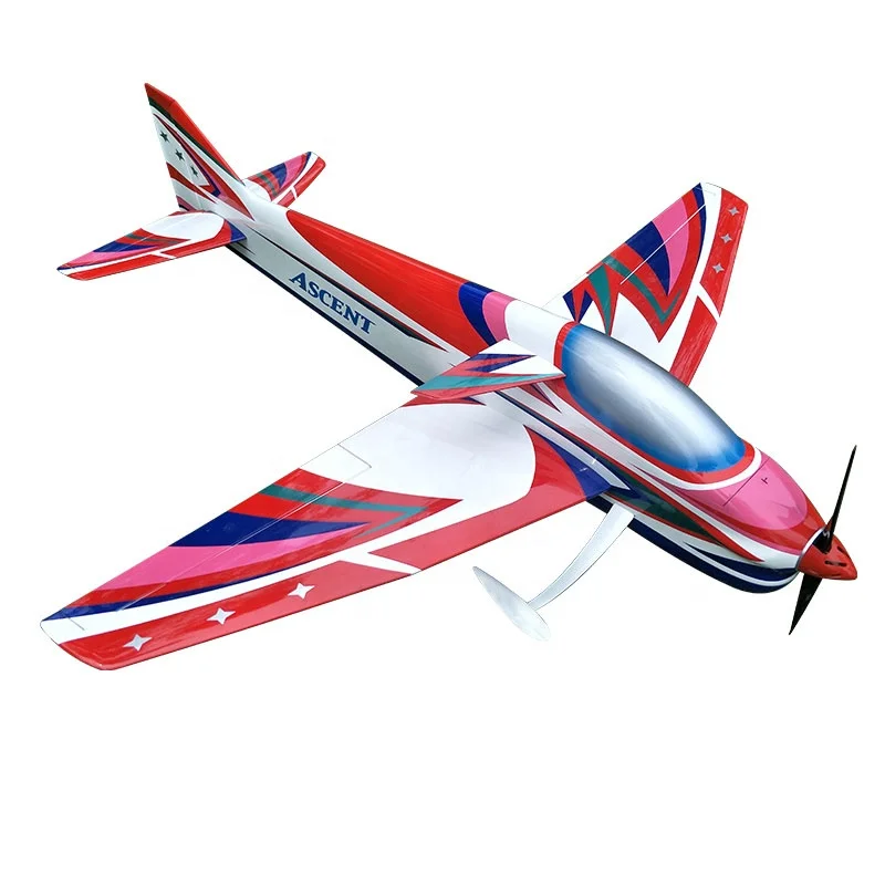 F3A ASCENT 120E Gasoline/electric Balsa Wood Plane 50cc