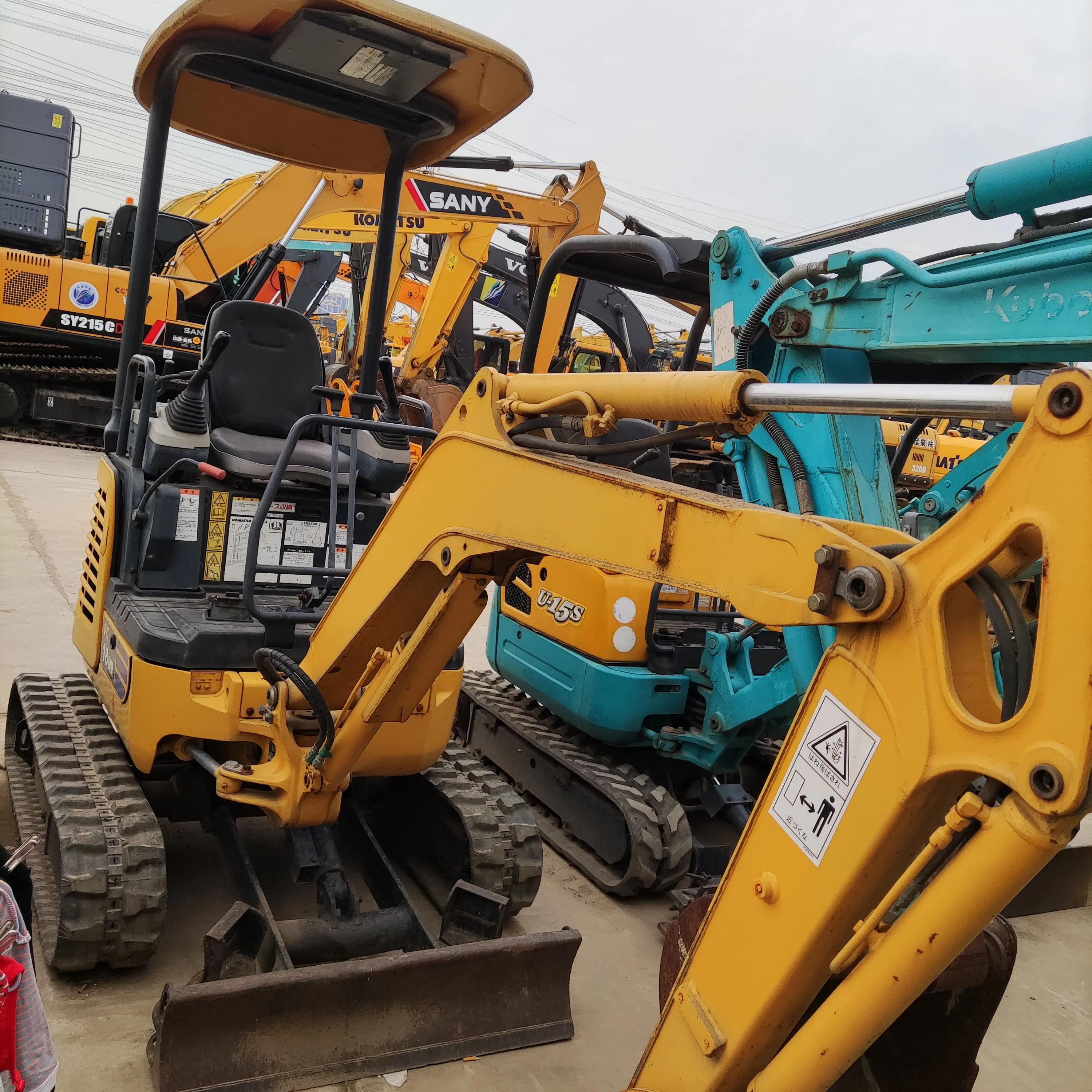 Micro Digger Used Mini Excavator Pc18 Used Komatsu Mini Excavator Secondhand Digger In Good ...