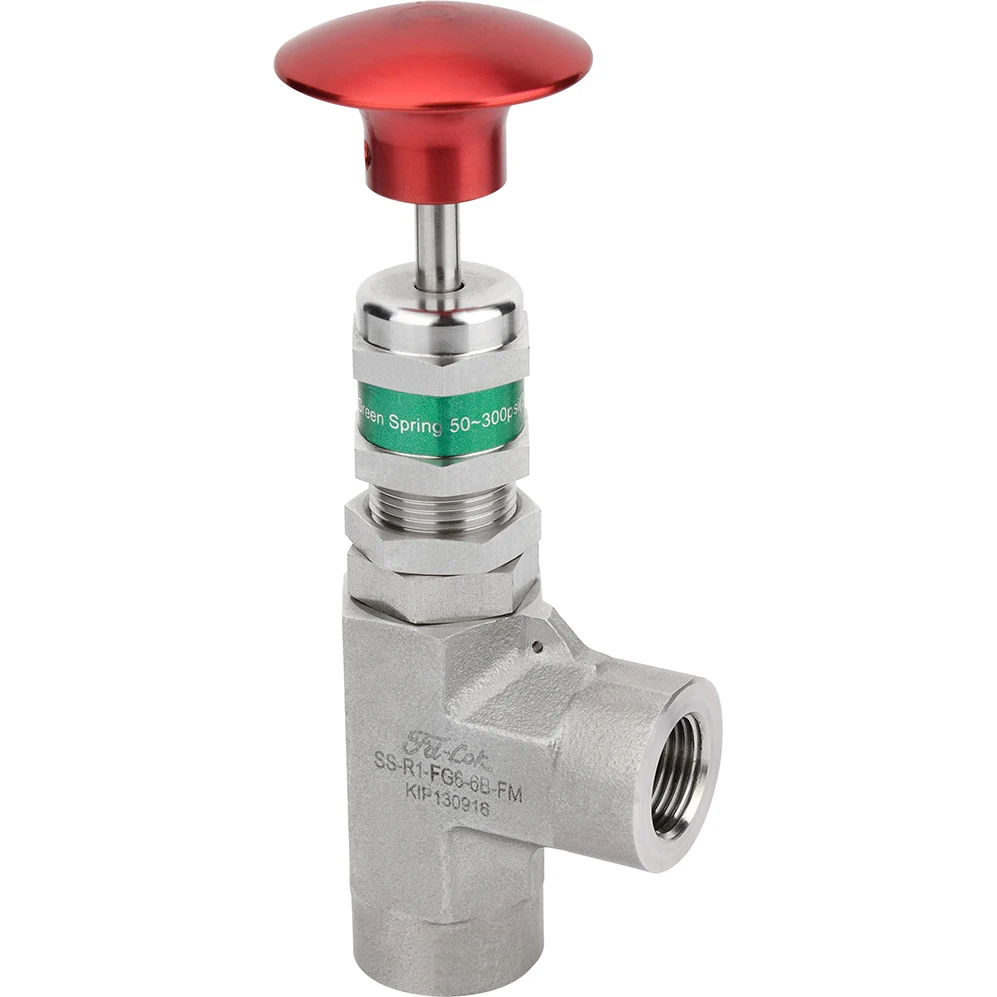 Swagelok Type High Pressure Manual Safety Valve Stainless Steel Gas ...