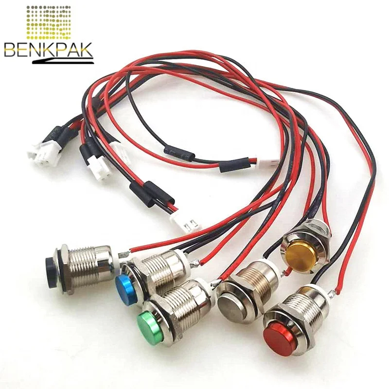 12mm Waterproof Metal Momentary Push Button Switch 12v Odm | Wholesale