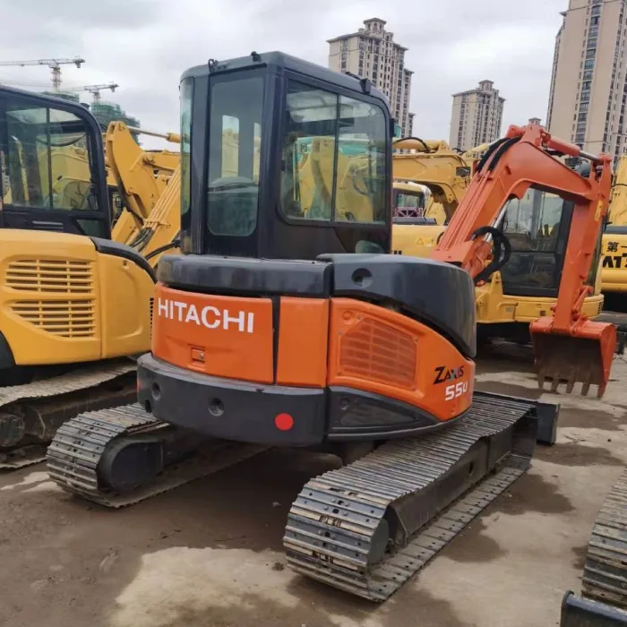 Used Mini Digger Japan Made Hitachi Zx55 Zx50 Zx60 Zx70 Small ...