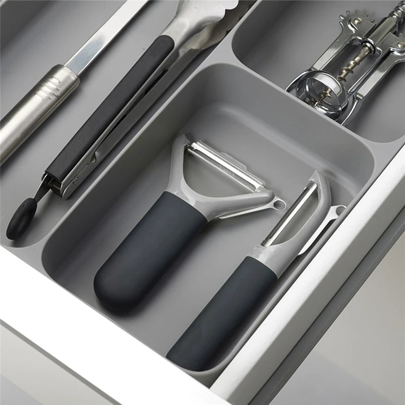 Creative Drawer Organizer Tray Spoon Knife Fork Cutlery Separation ...