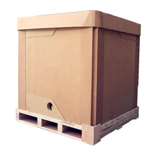 Industrial Easy Operation Corrugated Box Tote Tank Carton Paper Ibc ...