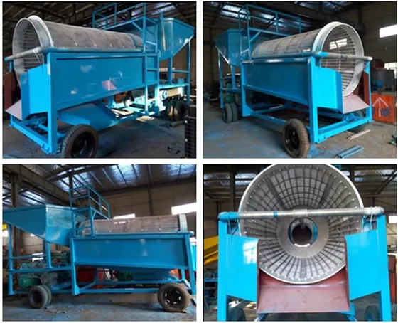 Gravel Sand Separation Machine Trommel Screen Separator For Sale - Buy ...