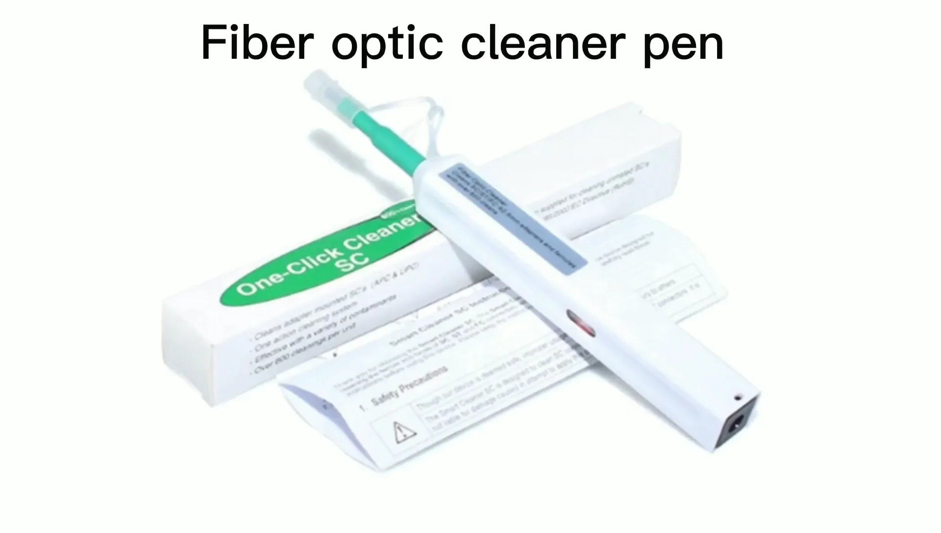 2.5mm Fiber Optic Cleaner Pen Type For Sc Fc St Connectors Fiber Optic ...