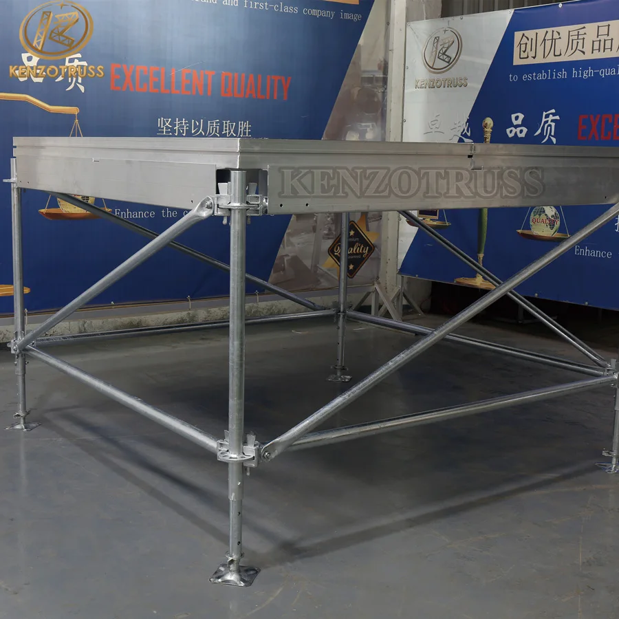 Portable Stage Platform for Sale - Adjustable Metal Layer