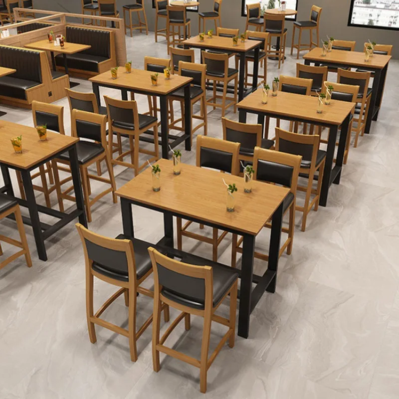 New Design Bar Style Restaurant Bar Table Cocktail Table and Stool Set ...