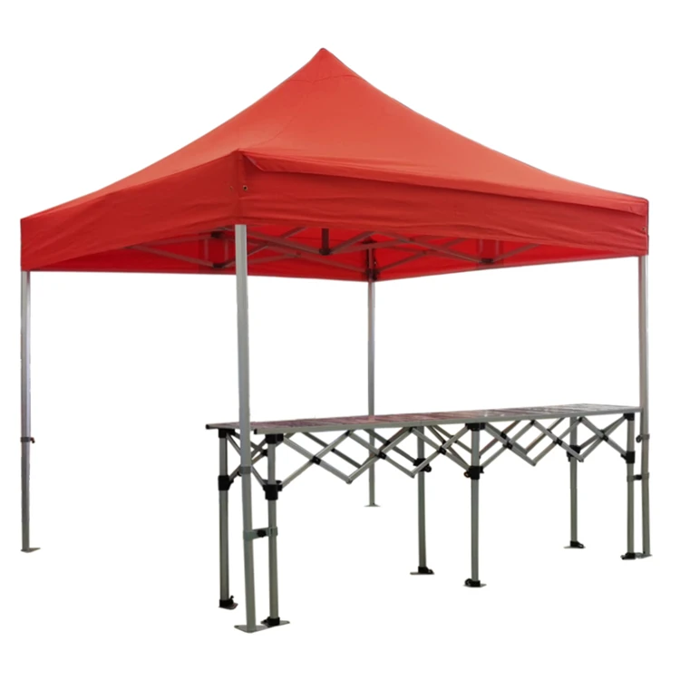 3x0.55 Metre Long Aluminum Foldable Table For Folding Trade Show Gazebo ...