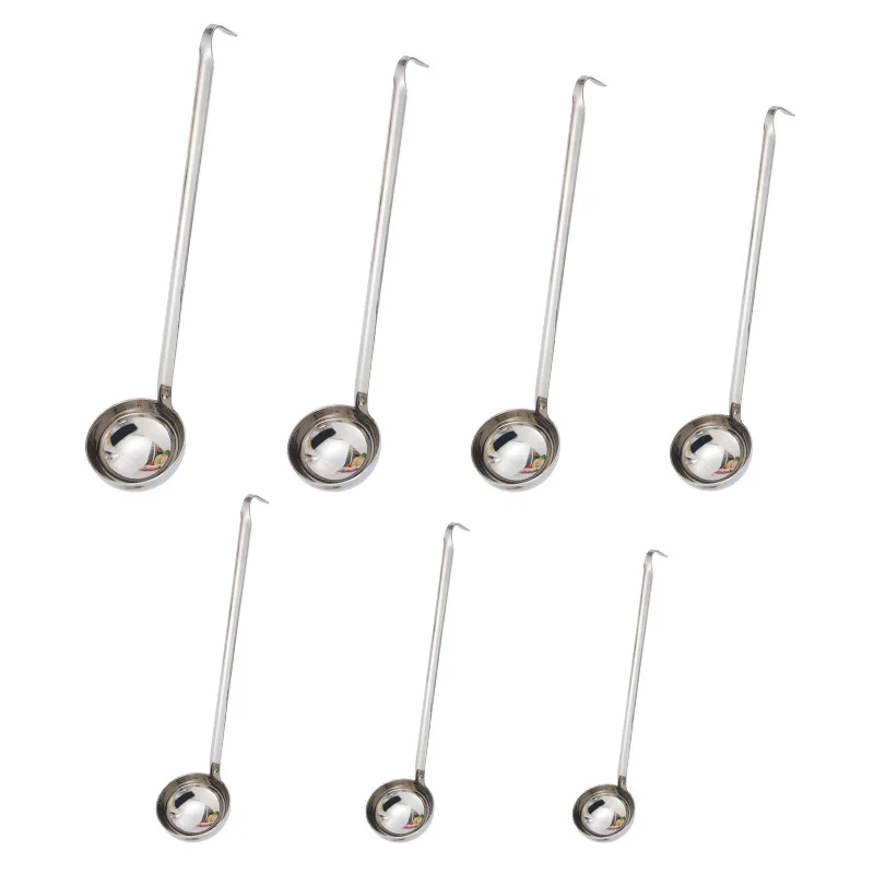 Stainless Steel Ladle Measuring Ladle For Hotel Restaurant Heavy Duty ...